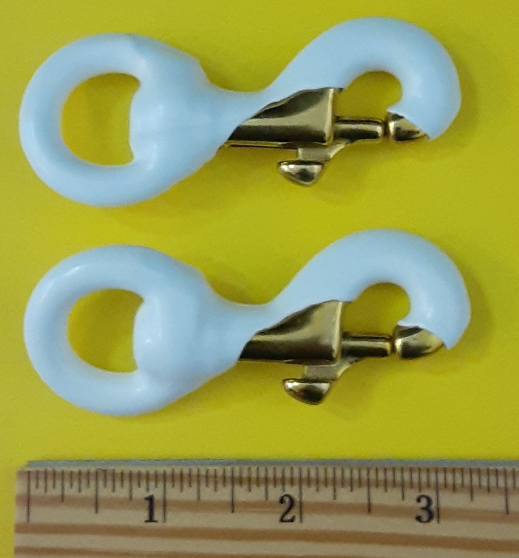 Rubber Coated Brass Flag Snaps, One Pair – FLAGS AND JEWELRY, LLC